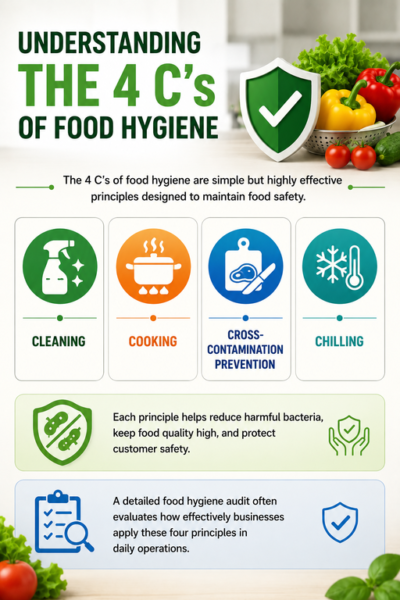 The 4 C’s of Food Hygiene Explained Simply